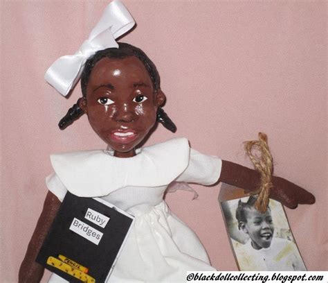 Black Doll Collecting Ruby Bridges Tribute Doll By Gloria Y Rone