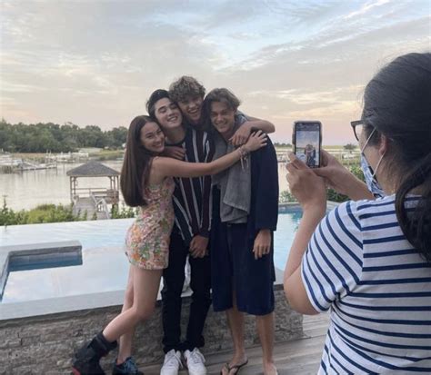 Lola Tung Chris Briney Gavin Casalegno And Sean Kaufman Tsitp Summer Getaway Summer Dream