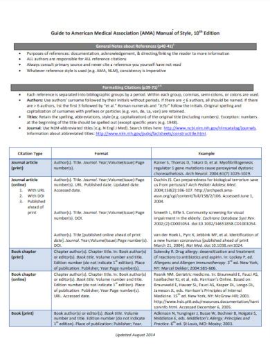 34 Ama Citation Examples To Download