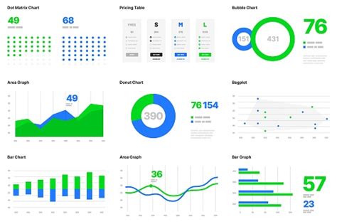 인포그래픽 요소 빅 데이터 시각화를 통해 Ui 및 Ux 키트를 구사합니다 선 그래프에 대한 스톡 벡터 아트 및 기타 이미지 선 그래프 인포그래픽 그래프 Istock