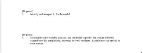 Solved The Reg Procedure Model Model1 Dependent Variable