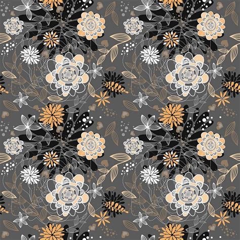 Seamless Pattern Sweet Vector Hd Png Images Sweet Floral Seamless Pattern Background Romantic