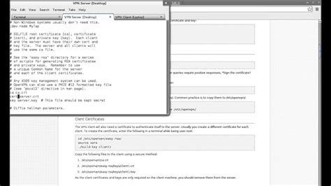 Debian Openvpn Install Tutorial Youtube