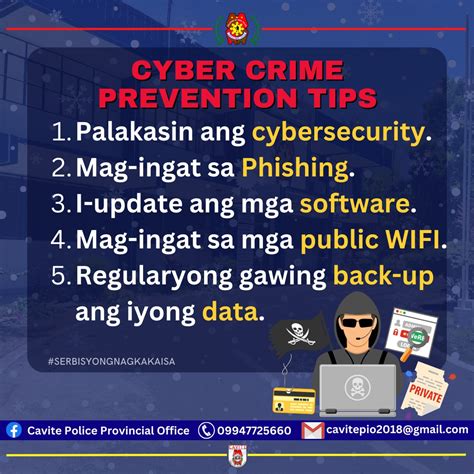 Cyber Crime Prevention Cavite Police Provincial Office Facebook