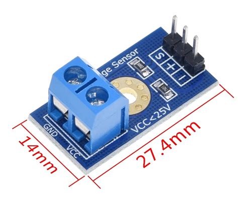 Sensor Voltaje Analógico Arduino Sku 587g4 Hubot