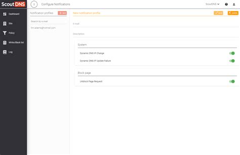 Configuring Notifications