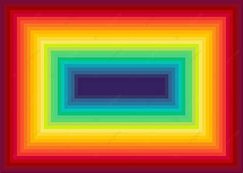 간단한 세련된 사각형 무지개 배경 무지개 여러 가지 빛깔의 색깔 배경 일러스트 및 사진 무료 다운로드 Pngtree