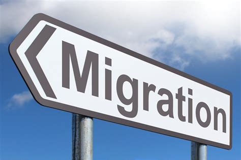 Migration Free Of Charge Creative Commons Highway Sign Image