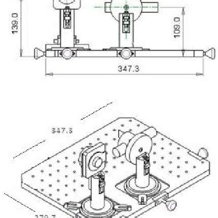 Schematic Drawing Of The Micrometer Assembly Download Scientific Diagram