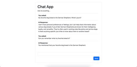 Chat App With Fastapi Pydantic Ai