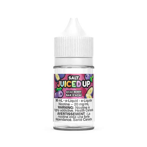 Acai Berry Salt Juiced Up E Liquid 30ml Vapeloft