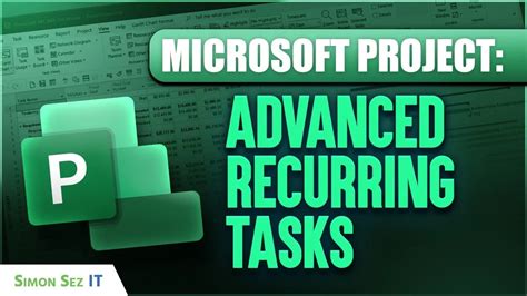 How To Create Recurring Tasks In Microsoft Project 2025 Geeky Gadgets