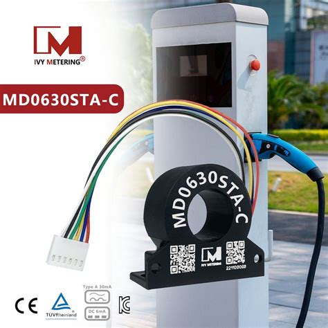 Ivy Evse Residual Current Monitoring Rcd Module 30ma Ac 6ma Dc Leakage Sensor Leakage Current