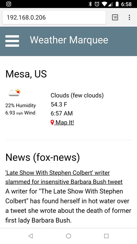 Esp8266 Wemos Clock News Weather Scrolling Marquee By Qrome Download Free Stl Model