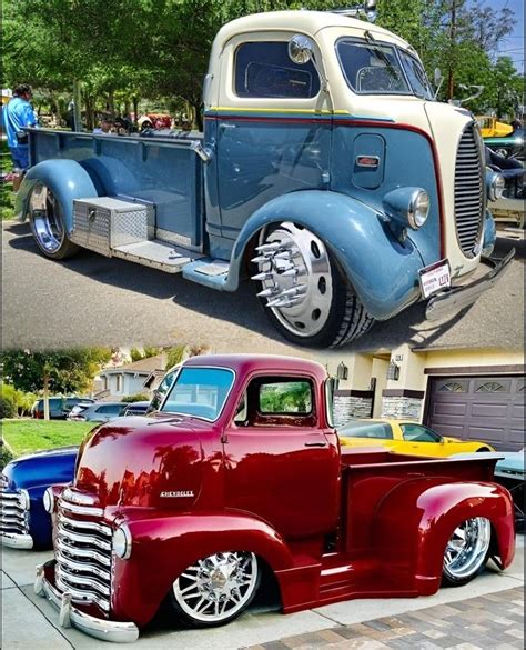 Classic Trucks With Chrome Wheels Vintage And Customized