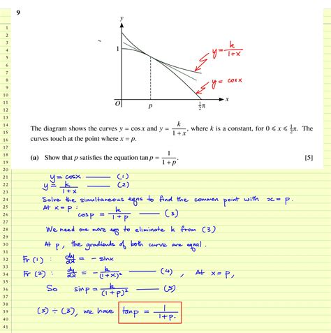 A Level Cie Mathematics 9709s20qp32 Q9 Iteration Part A Only