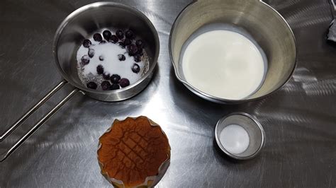 블루베리크림케이크만들기