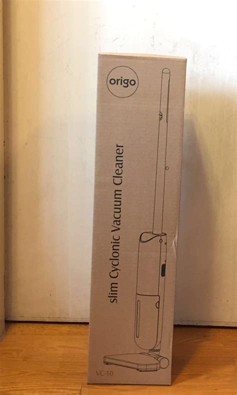 Origo VC 10 Slim Vacuum Cleaner 輕便直立式旋風吸塵機 家庭電器 吸塵機 家居清潔電器 Carousell