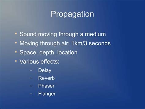 Manipulating Properties Of Sound Ppt Digital Audio Computer