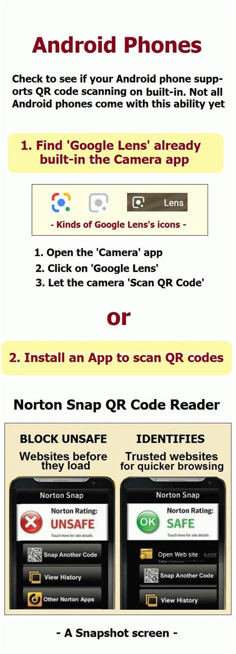 QR Code Scanner Android Phones