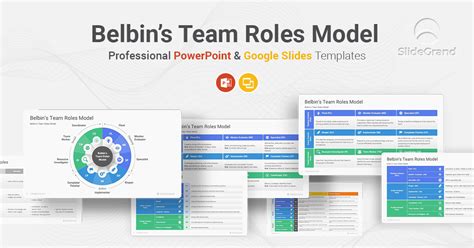 Belbins Team Roles Model PowerPoint Template Designs SlideGrand