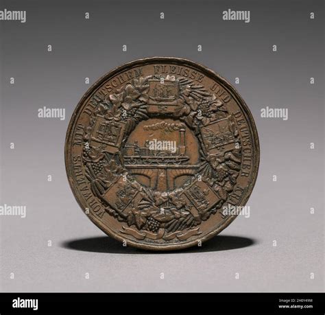 Medal Commemorating The Exhibition Of Textiles Berlin 1844 Reverse