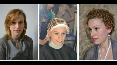Before And After Poodle Tight Perm Aka White Woman Afro Permed