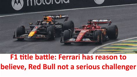 F1 Constructors Title Why Rivalry Between Ferrari And Red Bull Doesnt Exist