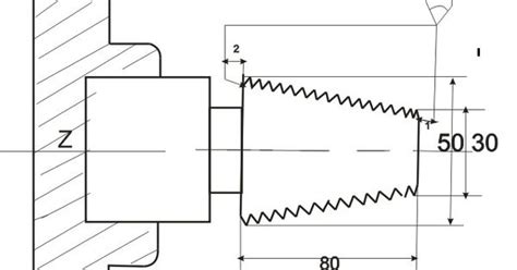 Cnc Turning Program Drawing Pdf