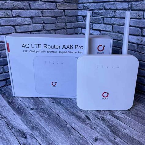 Olax Ax6 Pro 4g Mini Cpe Wifi Router 4000mah