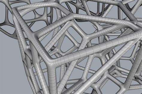 Free 3d Platonic Geometry Voronoi Cages Turbosquid 1966049