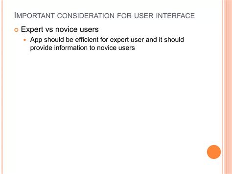 User Interfaces For Mobile Applications Pptx