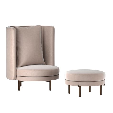 Torri Ottoman 3d Model For Corona