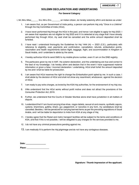 All Solemn Declaration 23 Pdf