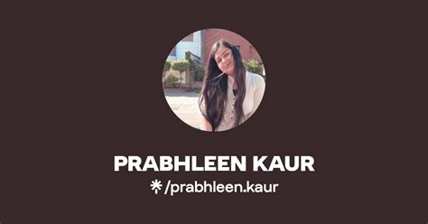 Prabhleen Kaur Twitter Instagram Facebook Linktree