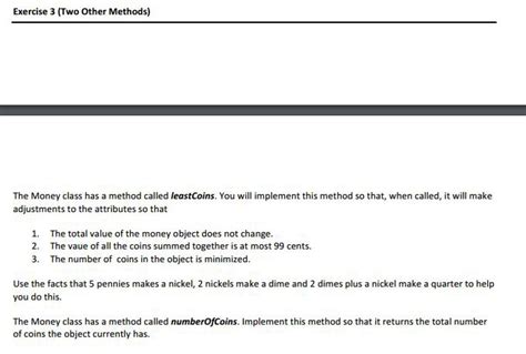 Solved Exercise 1 Constructors There Are Three