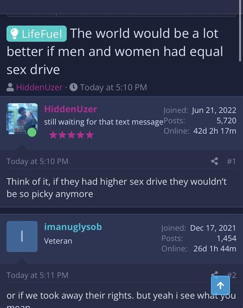 We Have A Sex Drive We Just Dont Want To Have Sex With You R IncelTear
