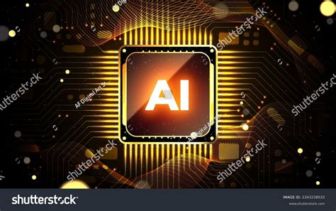 Glowing Ai Chipset Images Stock Photos Vectors Shutterstock