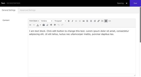 How To Use Text Module Seatheme Documentation Seatheme Documentation