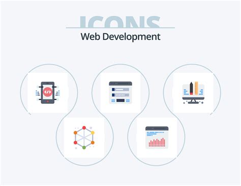 Web Development Flat Icon Pack 5 Icon Design Coding Sitemap Coding Login Flowchart 19217646