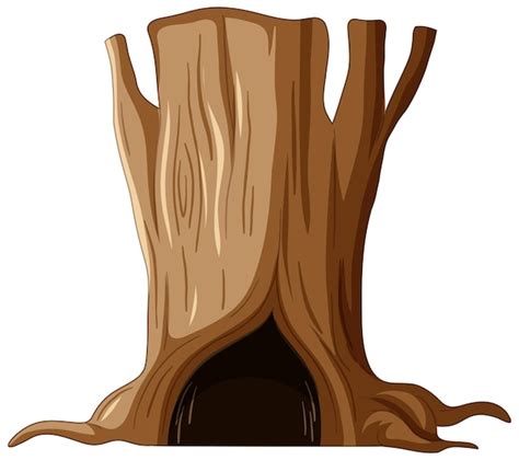 Tree Trunk Clipart Vectors Illustrations For Free Download Freepik