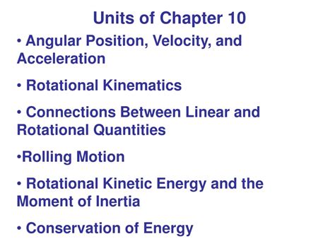 Ppt Rotational Kinematics And Energy Understanding Angular Position Velocity And