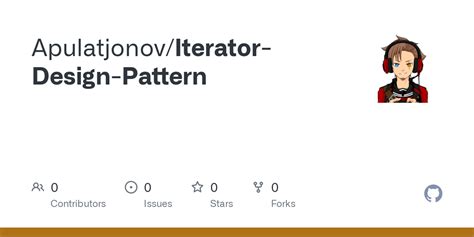 GitHub Apulatjonov Iterator Design Pattern