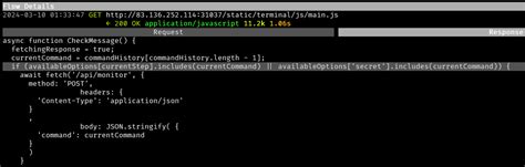 Flag Command Writeup Cyber Apocalypse 2024 — Forbytten Blogs