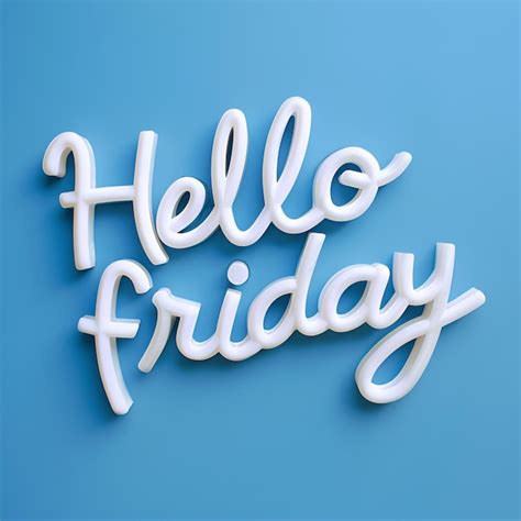 11000 Hello Friday Sign Pictures