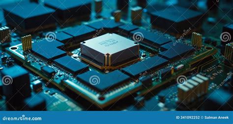 Quantum Cpu The Heart Of Futuristic Computing On A Pcb Motherboard