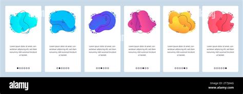 Website And Mobile App Onboarding Screens Menu Banner Vector Template For Web Site And