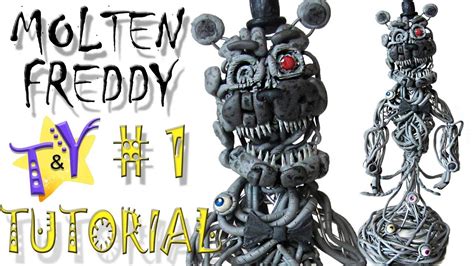 Как слепить Молтен Фредди ФНАФ 6 Туториал 1 Molten Freddy Fnaf 6 Tutorial 1 Youtube