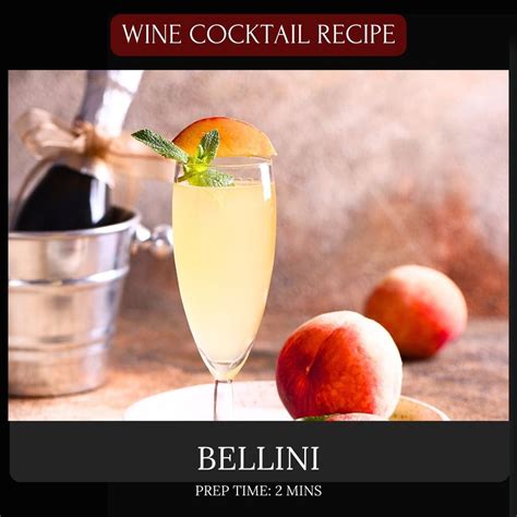 Wine Recipe Bellini Maitre De Vin® Smart Multi Function Wine