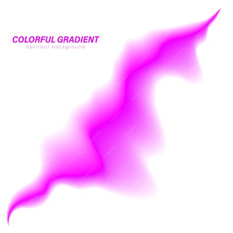 Premium Vector Colorful Smoky Gradient Abstract Color Form Template